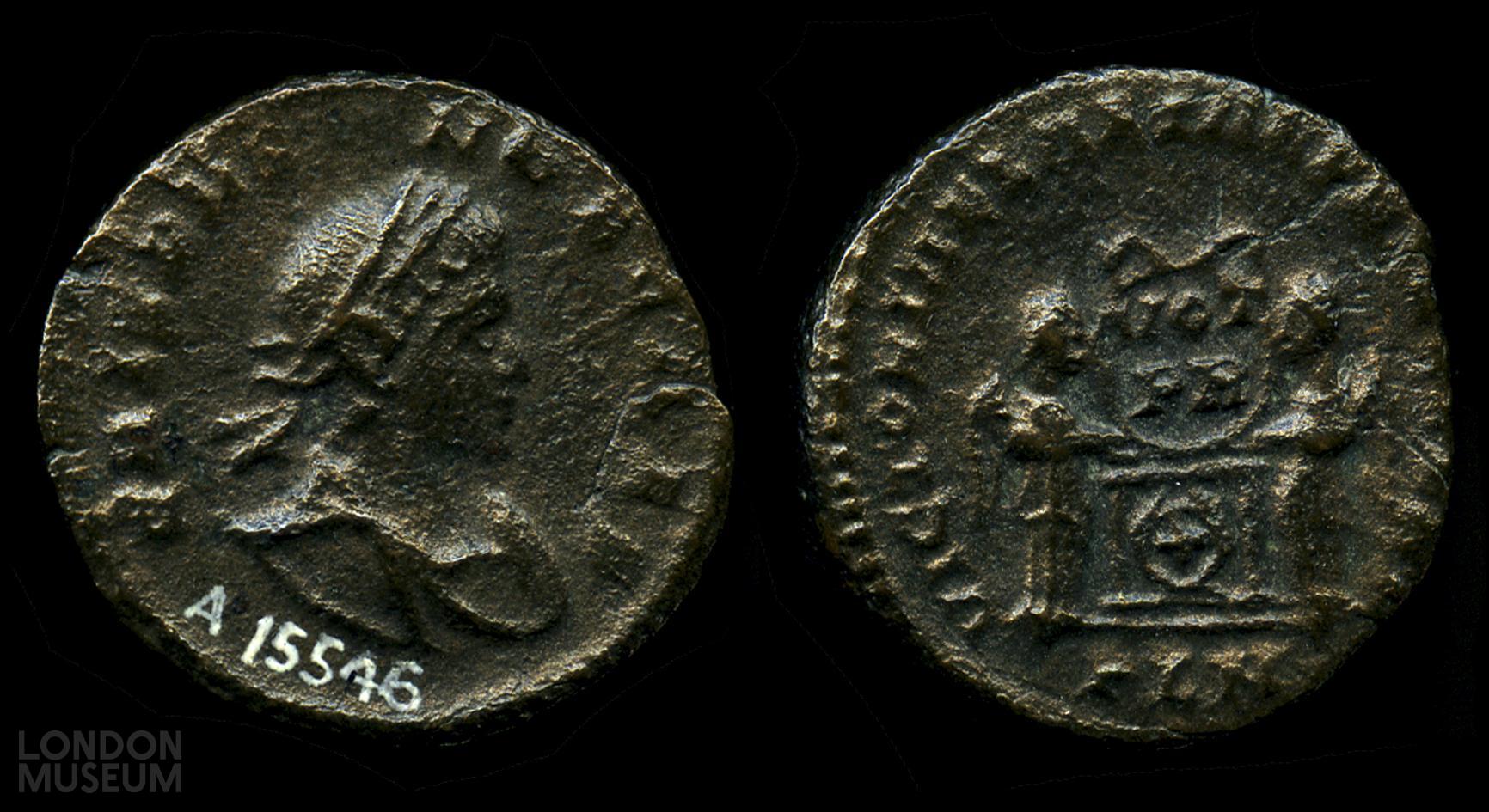 Coin, nummus AE3 | London Museum