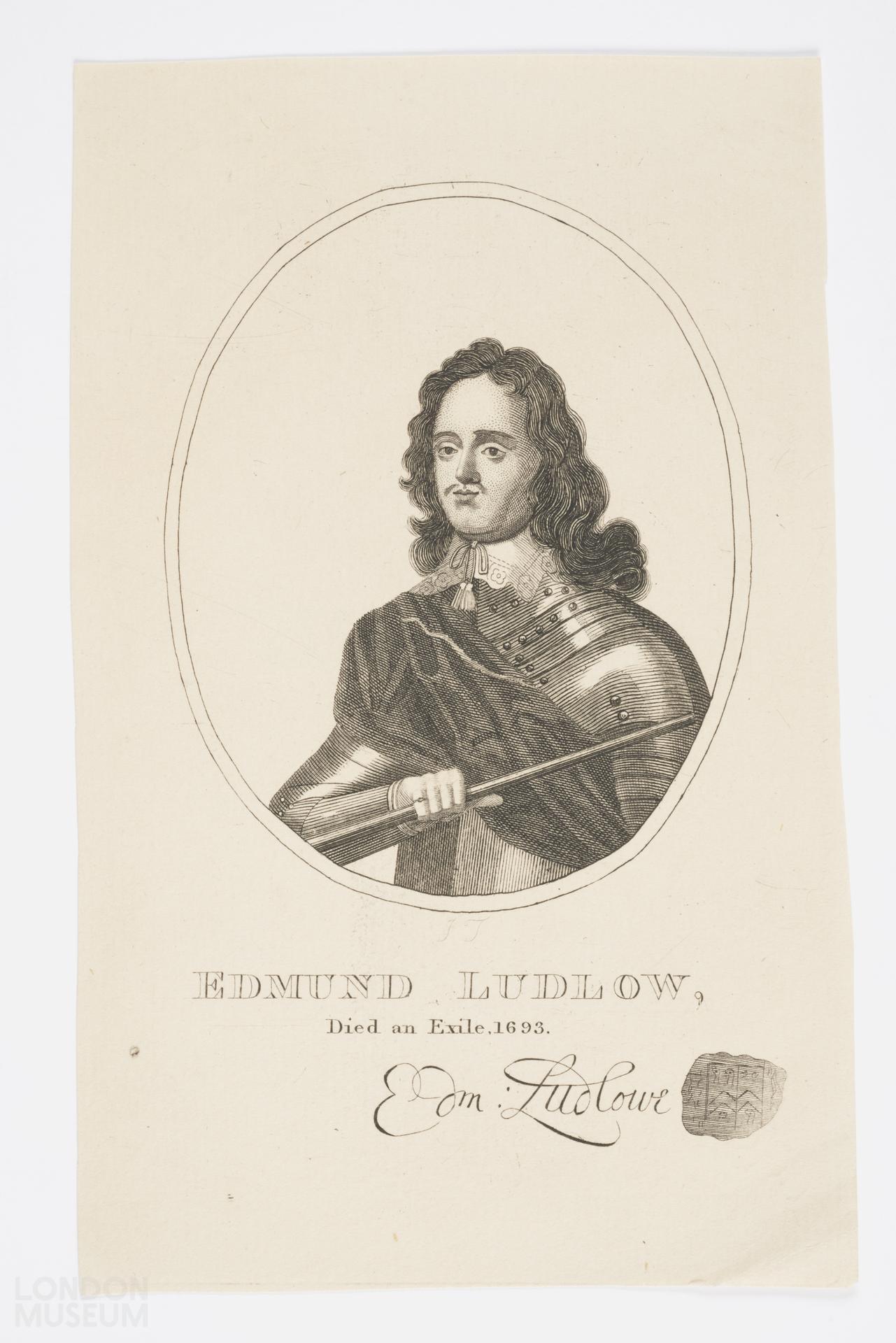 Edmund Ludlow, Died an Exile, 1693 | London Museum