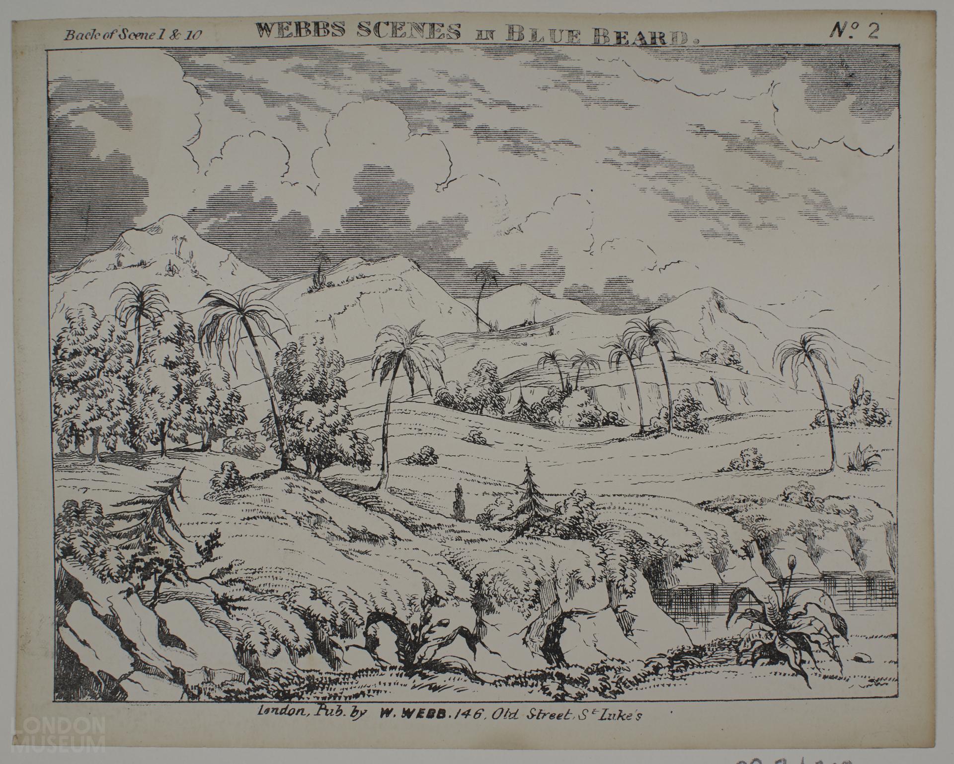 Webb's Scenes in Blue Beard | London Museum