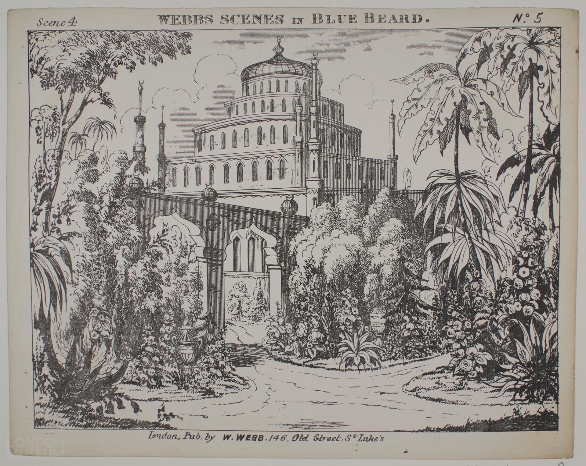 Webb's Scenes in Blue Beard | London Museum