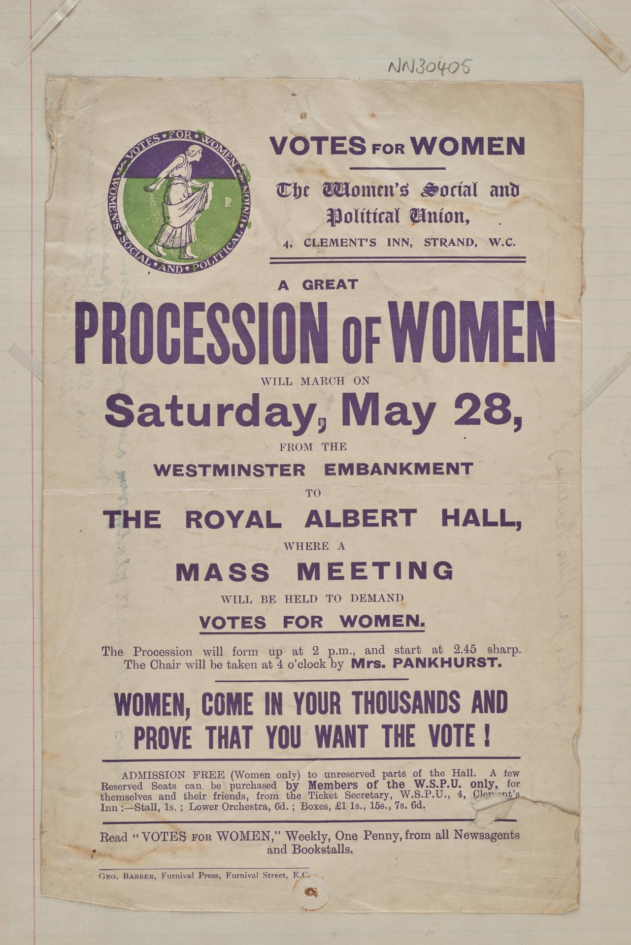 Procession of Women | London Museum