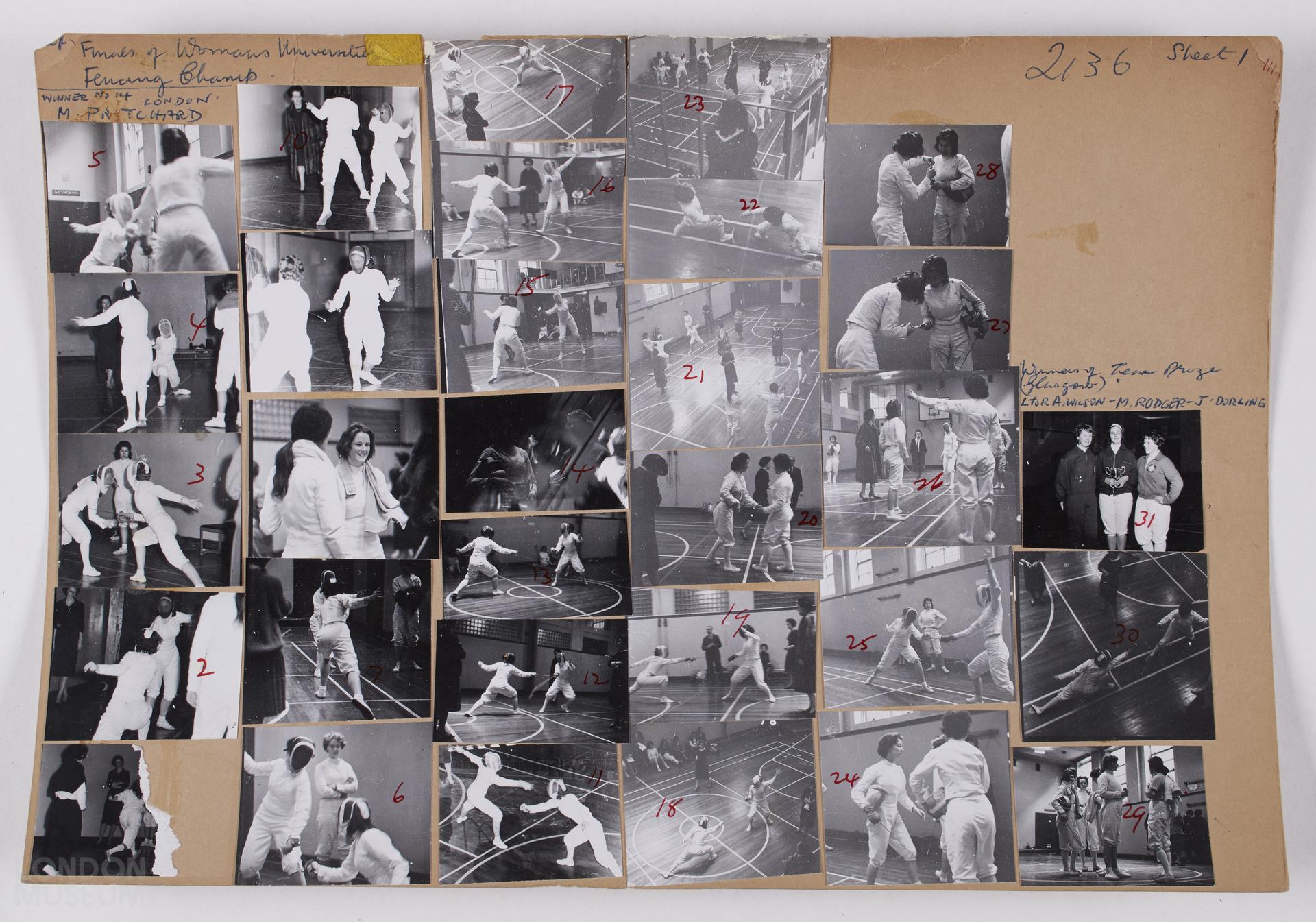Finals of Women University Fencing Champs | London Museum
