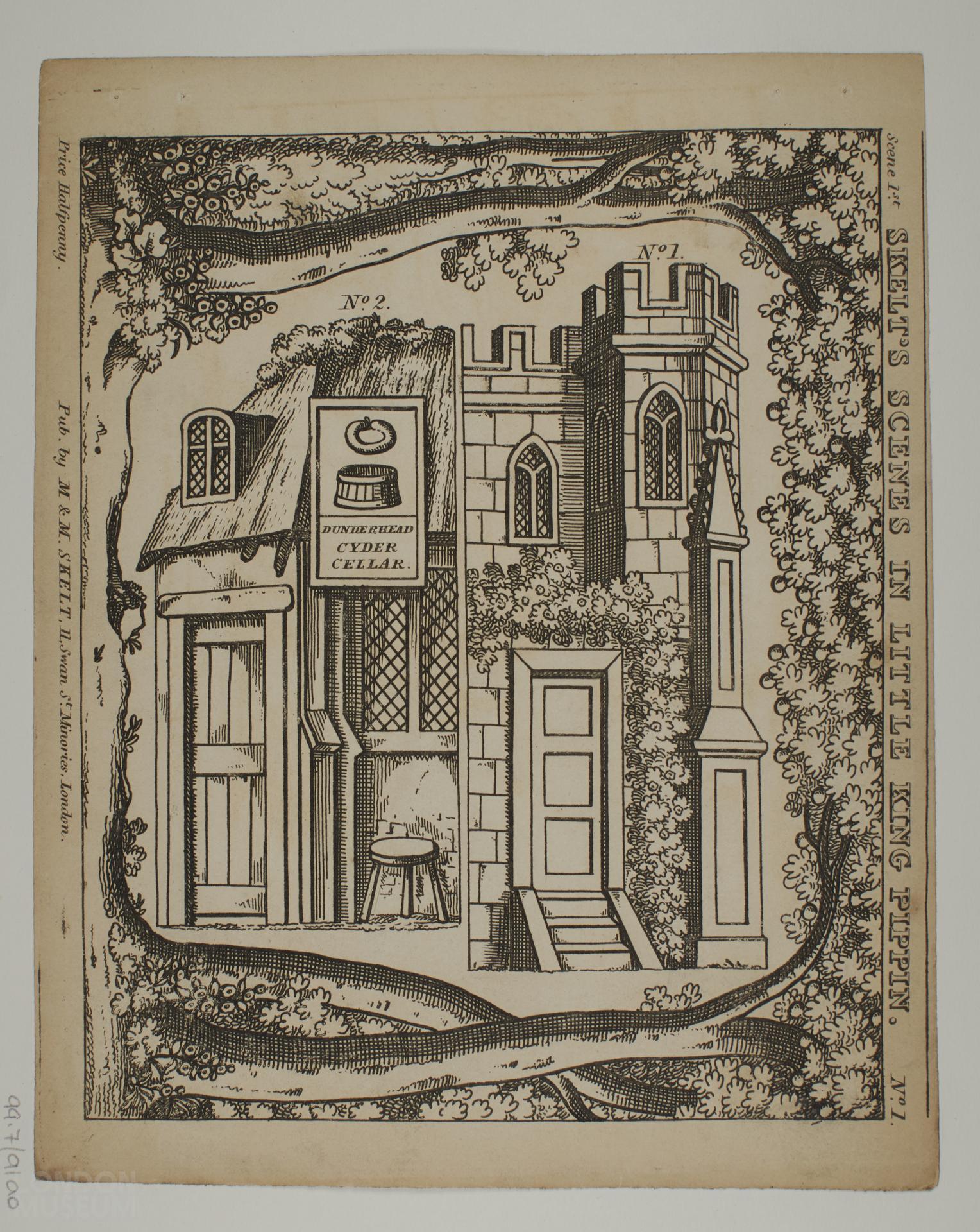 Skelt's Scenes In Little King Pippin | London Museum