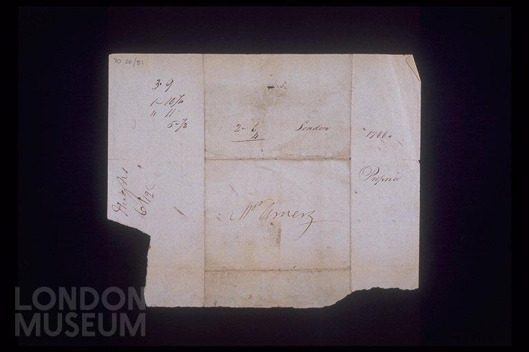Letter, handwritten letter | London Museum