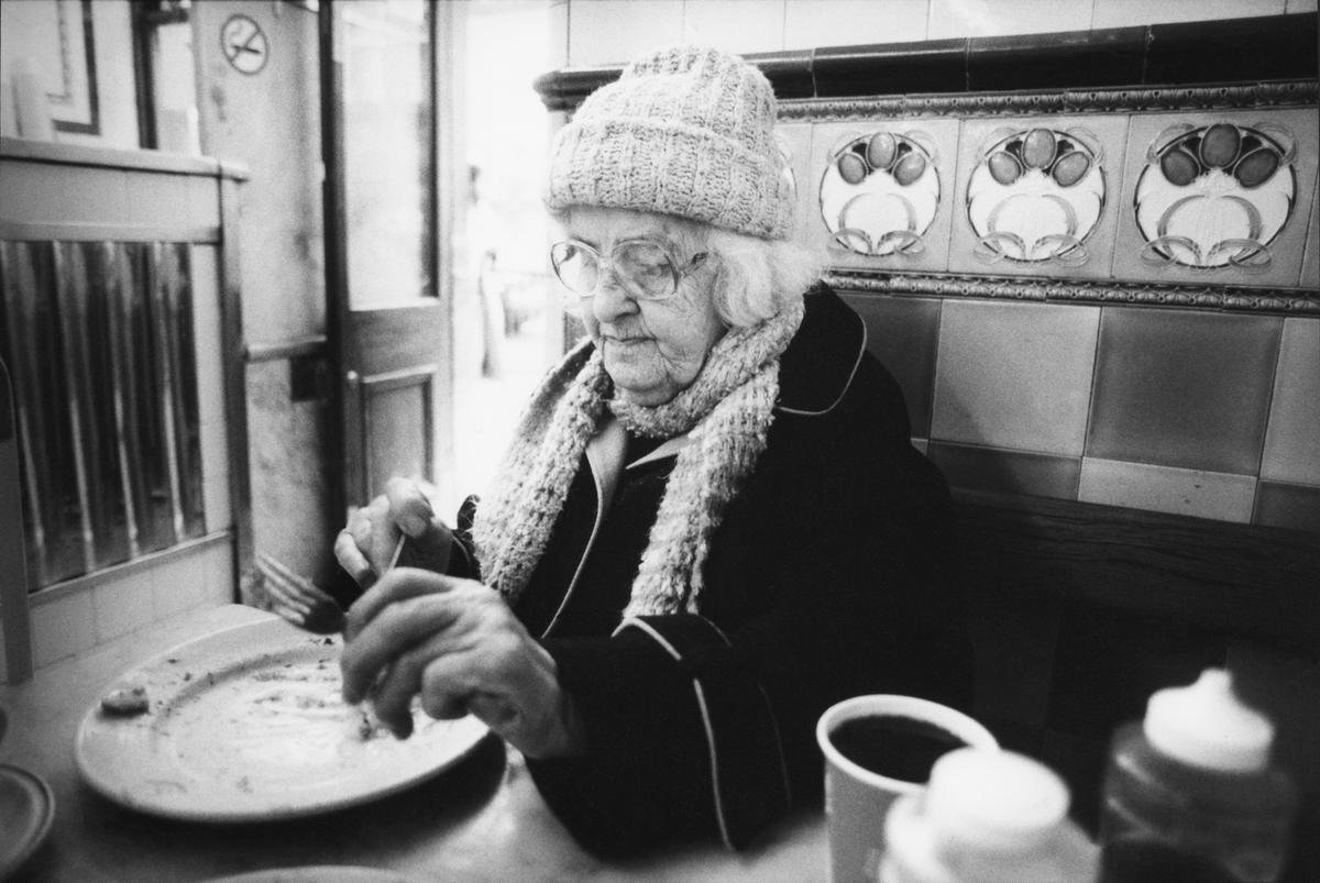 Emily Jupp at F. Cooke's eel and pie shop, Dalston | London Museum