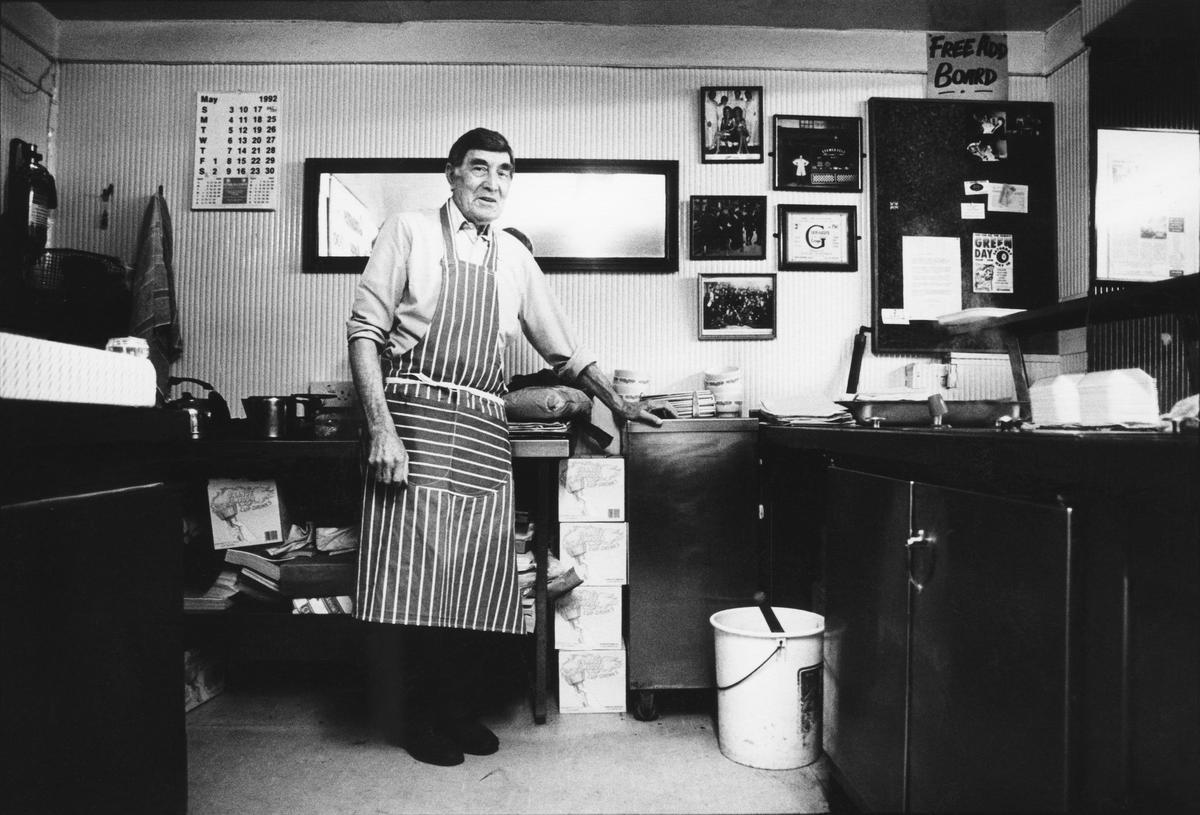 George Goddard at Goddard's pie house, Deptford | London Museum