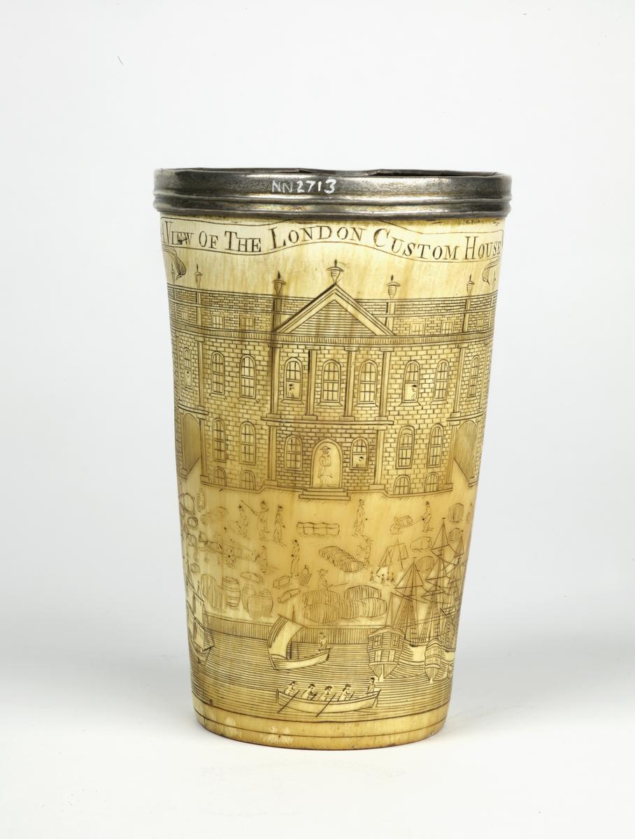 A View of the London Custom House | London Museum