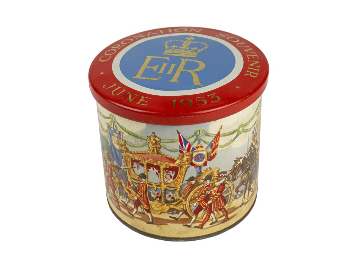 Tin, commemorative tin | London Museum