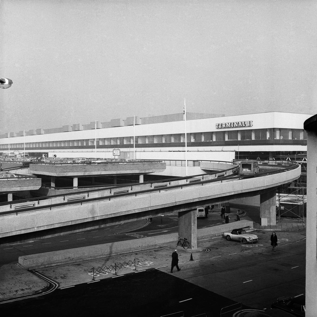 Exterior view of Heathrow's Terminal 1 | London Museum