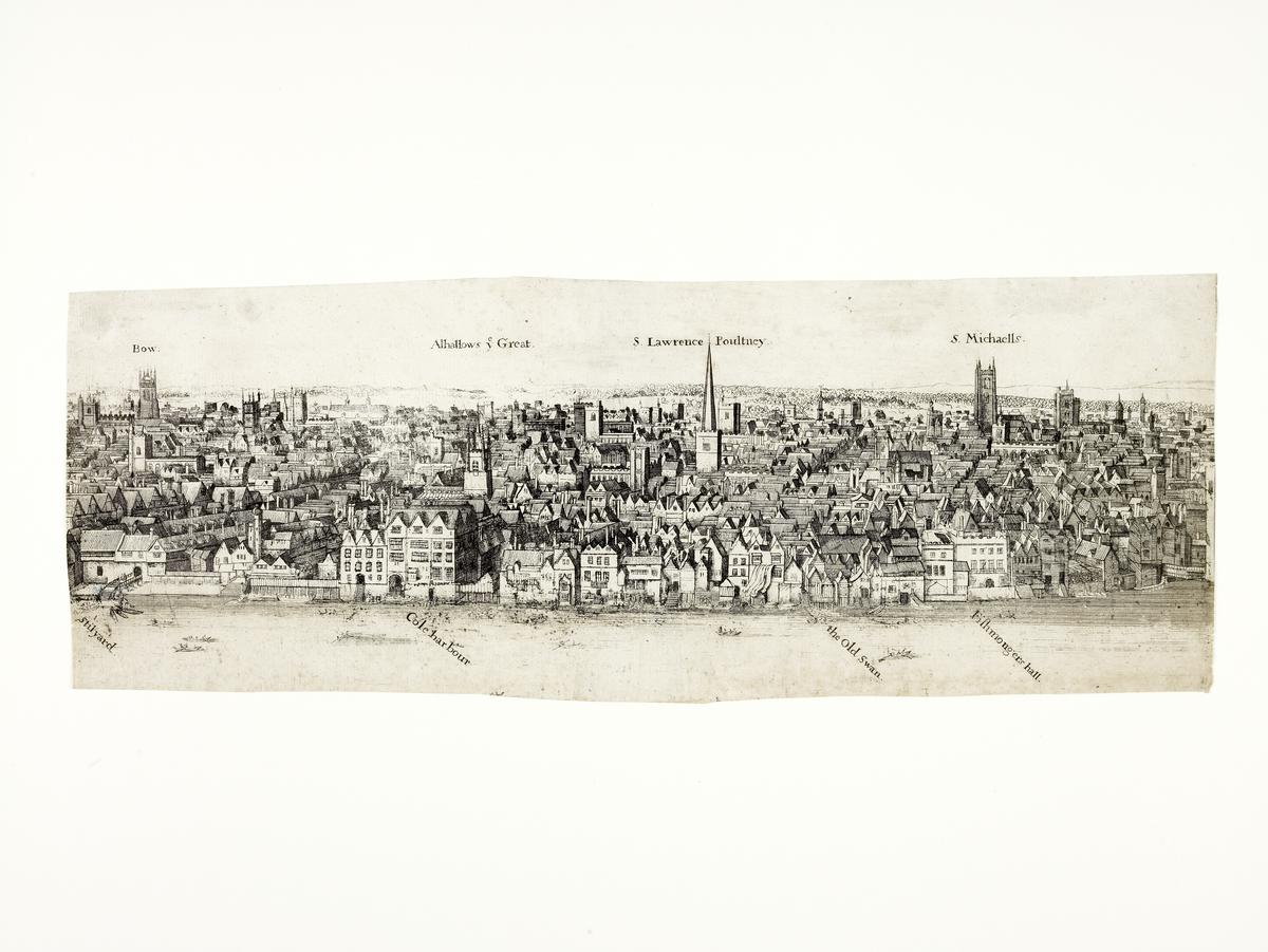 Panorama: View of London from the Steelyard to London Bridge | London ...