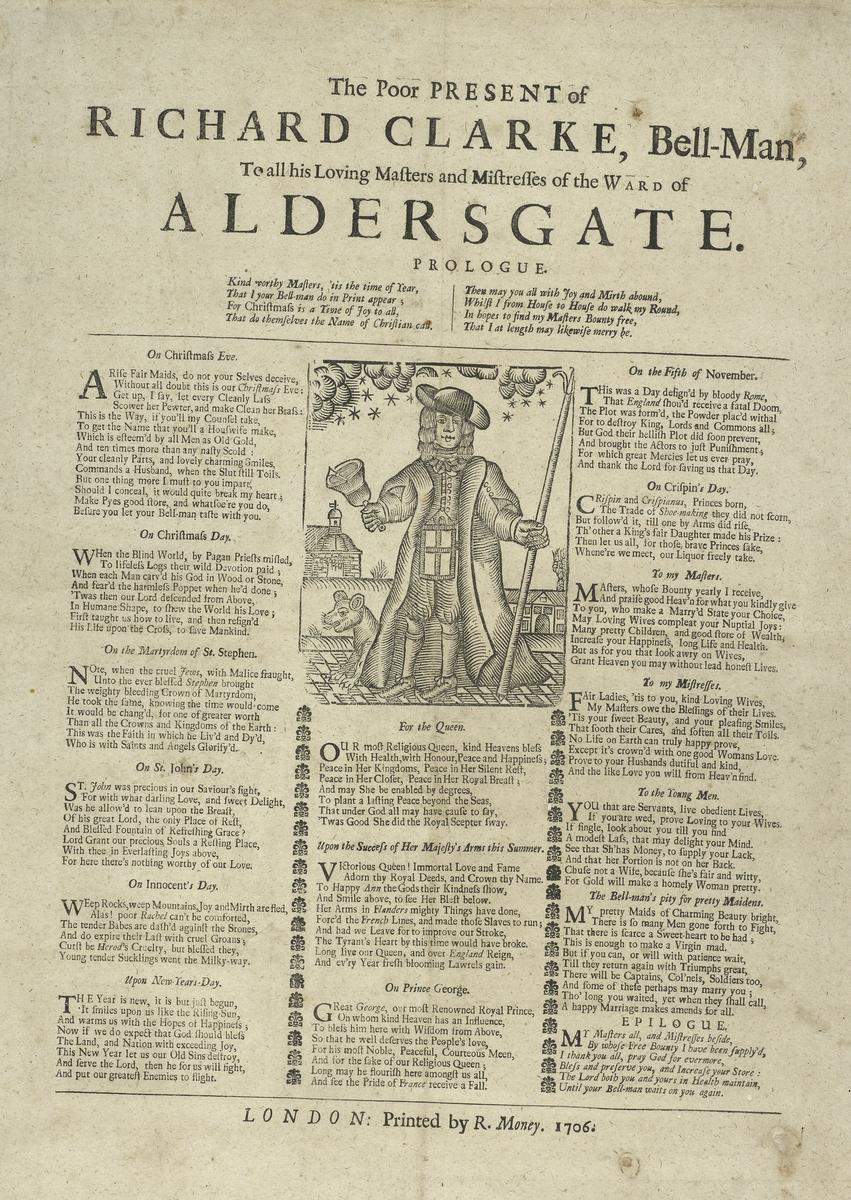 The Poor Present of Richard Clarke, Bellman | London Museum