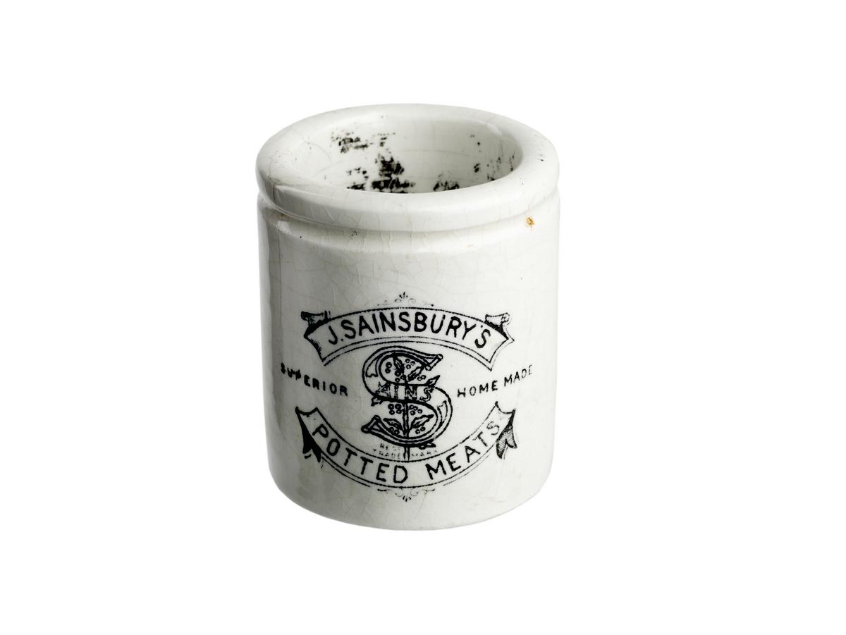 Pot, potted meat pot | London Museum