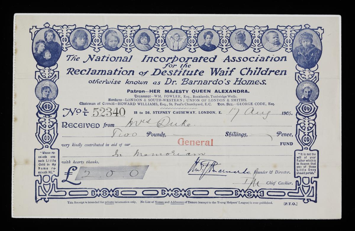 Receipt | London Museum