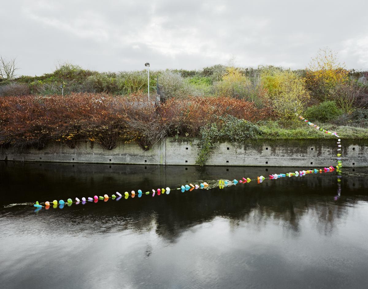 View across the City Mill River just south of Marshgate Lane | London ...