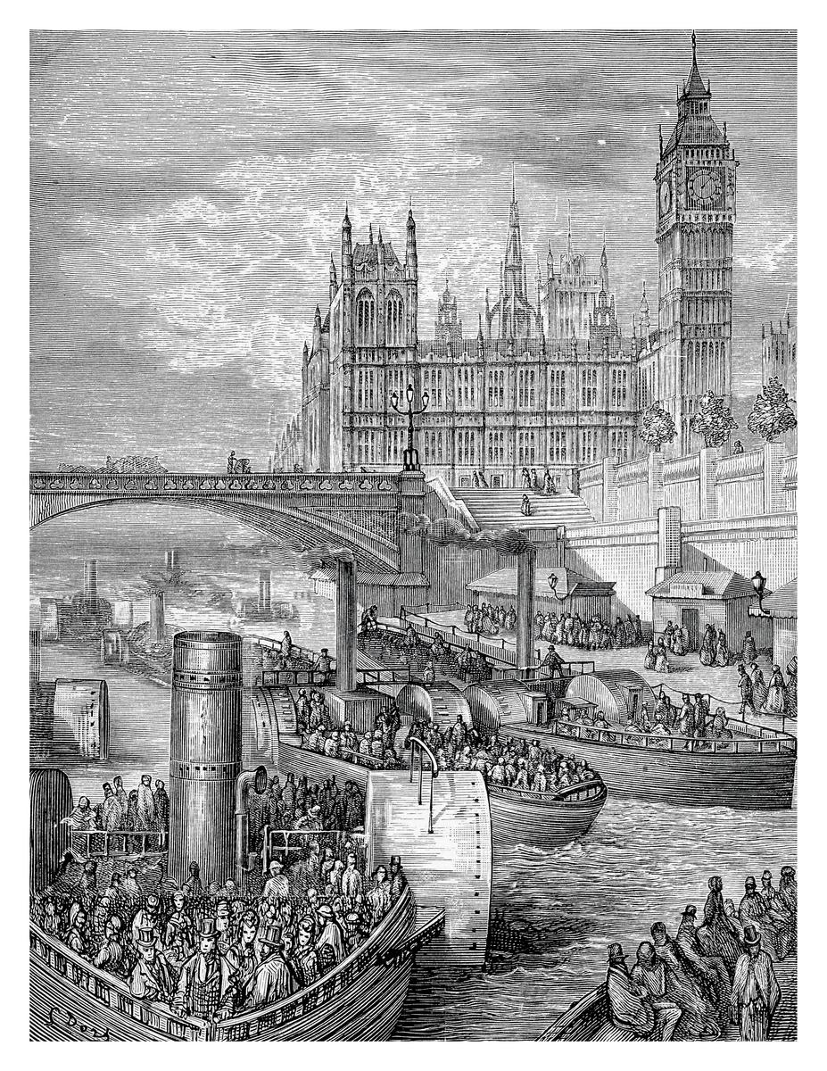 Westminster stairs | London Museum