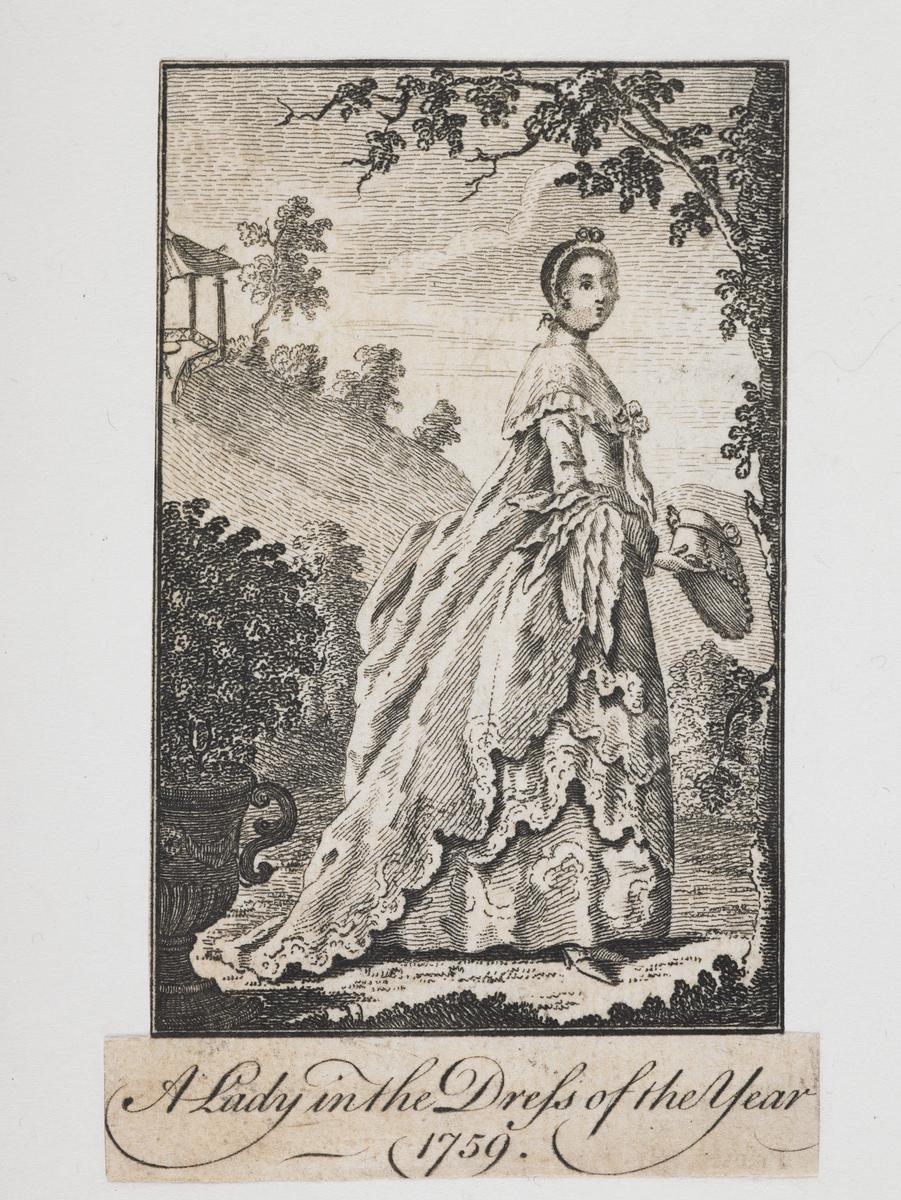 A Lady in the Dress of the Year 1759. | London Museum
