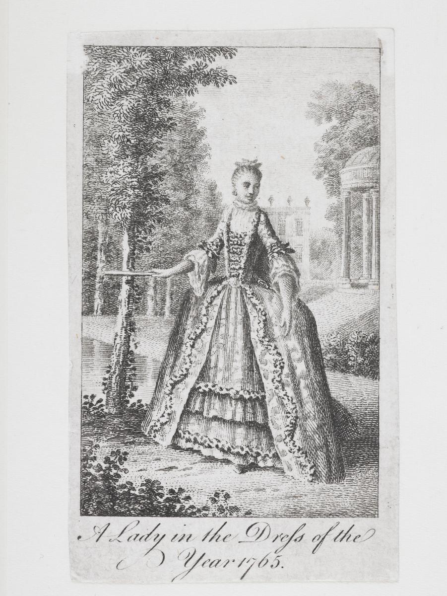 A Lady in the Dress of the Year 1765. | London Museum