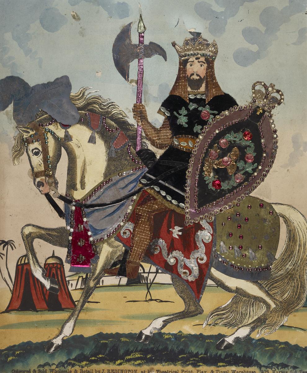 Mr Balmer as Richard the Lion Heart | London Museum