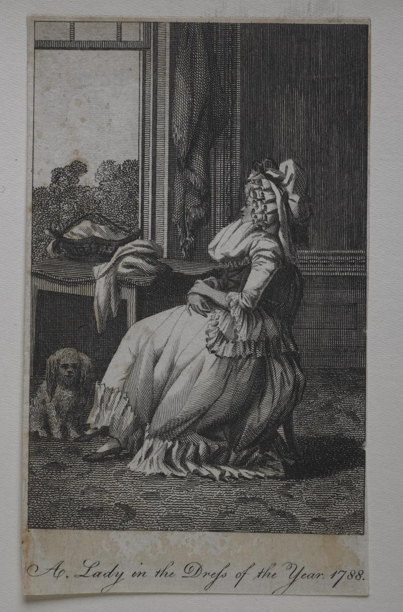 A Lady in the Dress of the year 1788 | London Museum