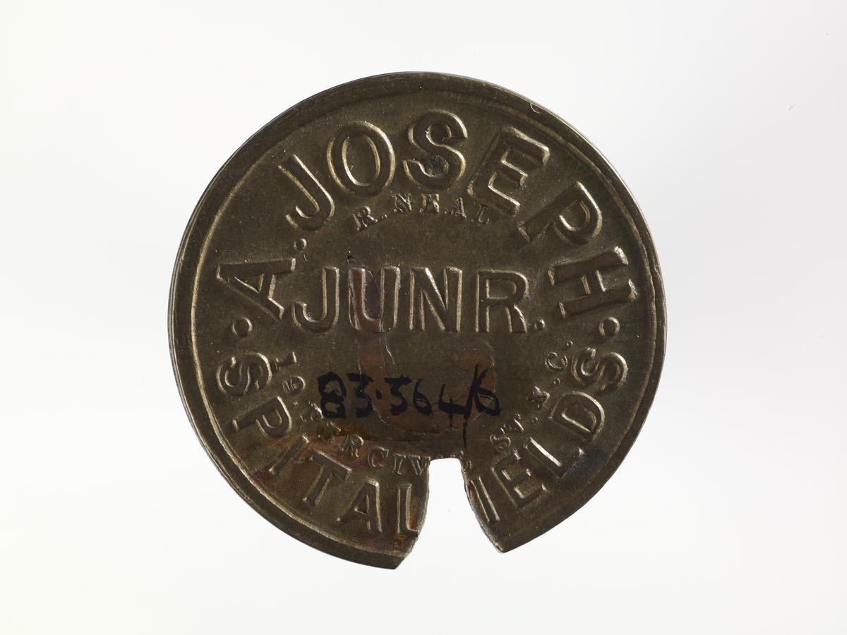 Token, market token | London Museum