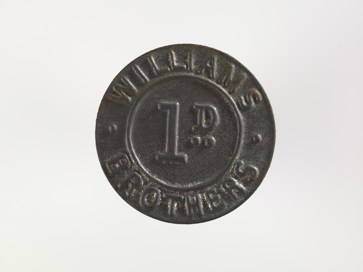 Trade token, co-operative token | London Museum