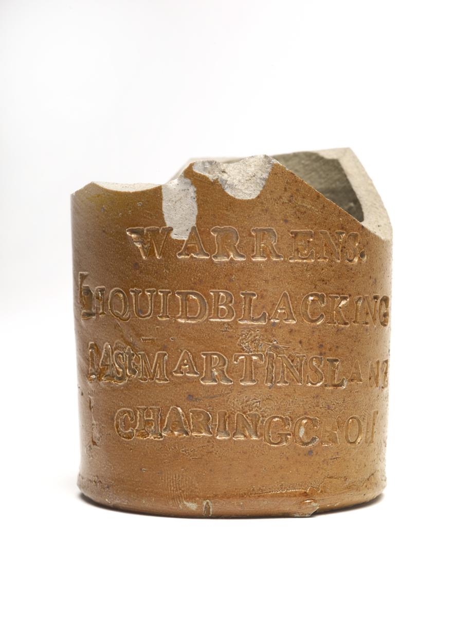 Blacking bottle | London Museum