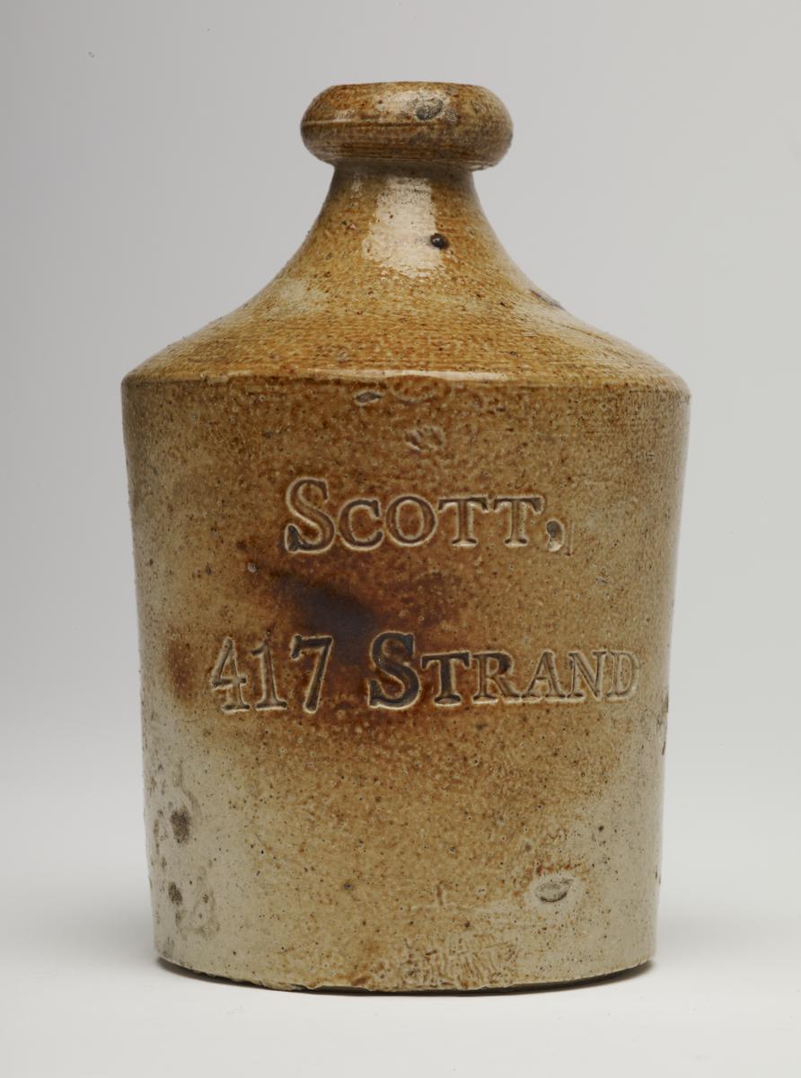 Bottle, blacking bottle | London Museum