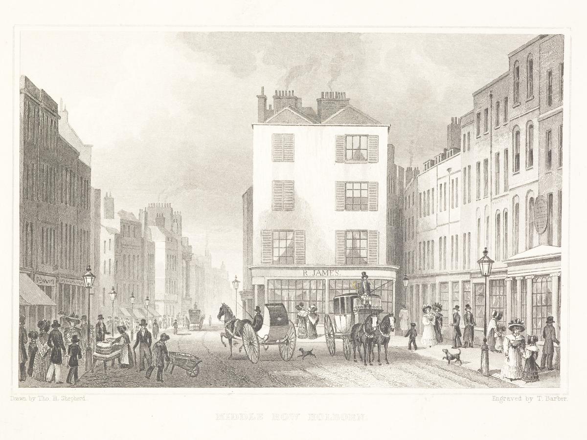 Middle Row, Holborn | London Museum