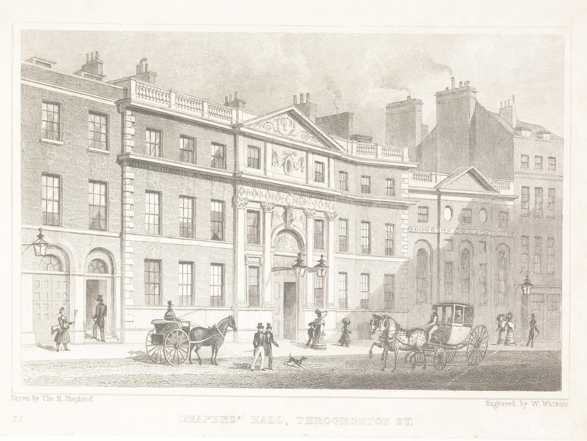 Drapers' Hall, Throgmorton Street | London Museum