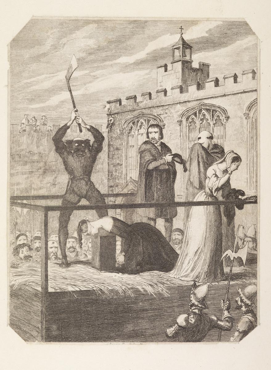 The Tower of London: 1/41, The Execution of Lady Jane Grey | London Museum