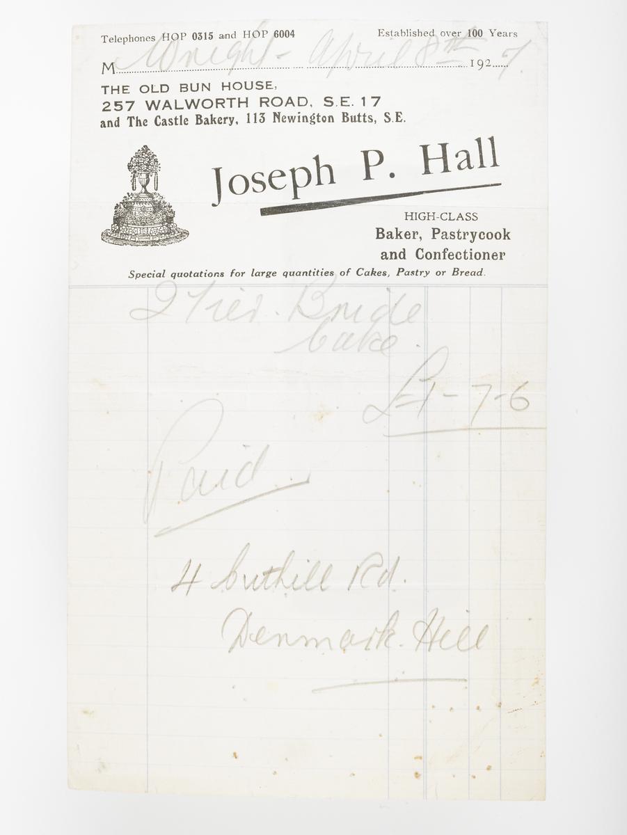 Joseph P. Hall | London Museum