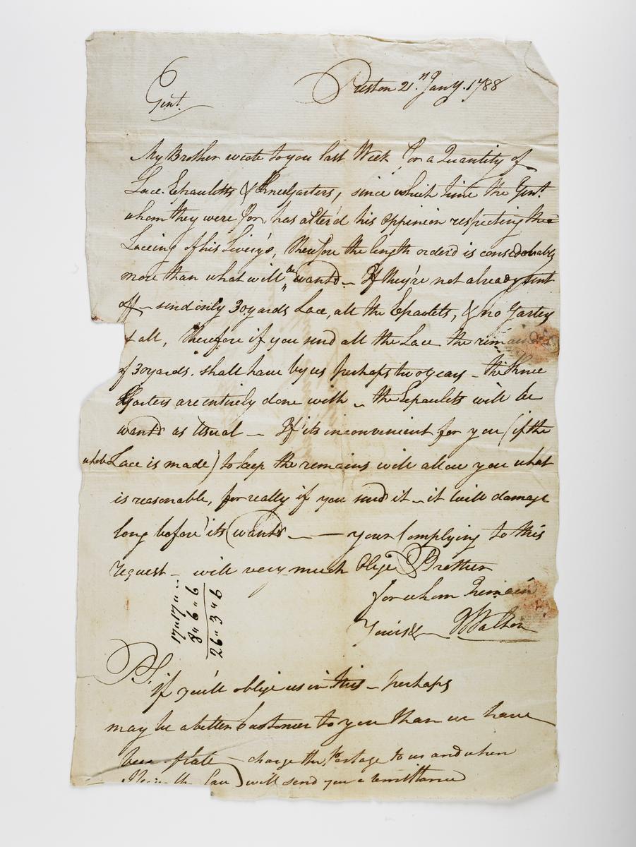 Letter | London Museum