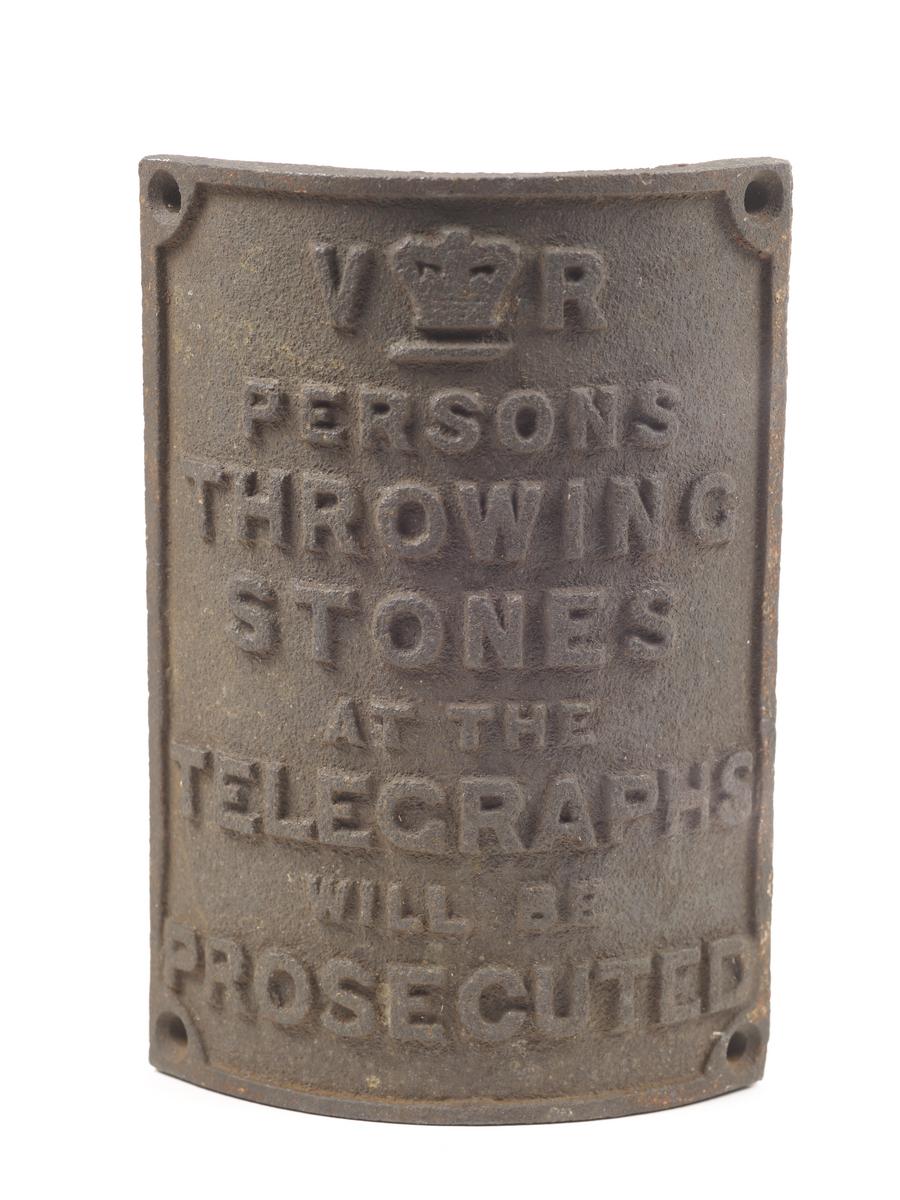 Sign, telegraph pole sign | London Museum