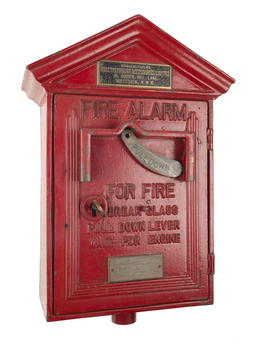 Fire alarm, fire alarm sector box | London Museum