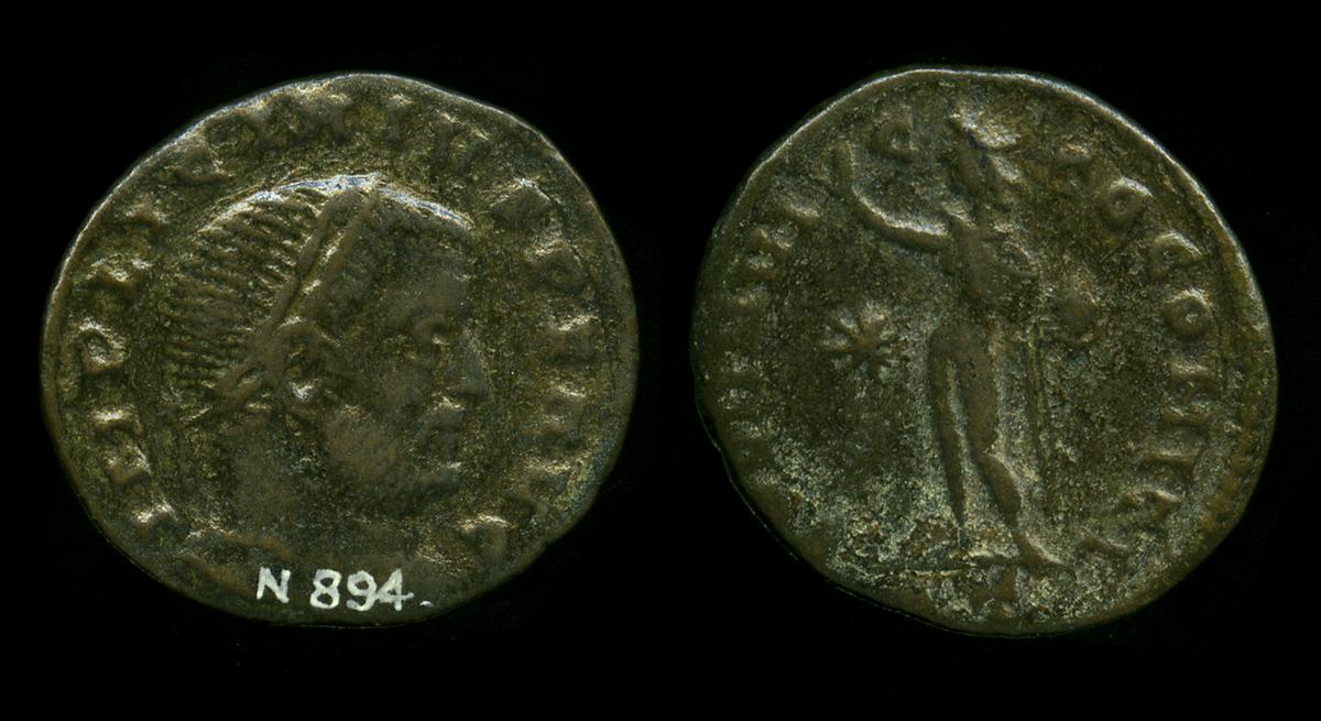 Coin, nummus AE3 | London Museum