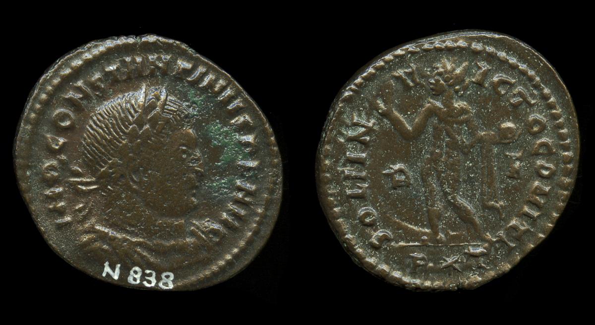 Coin, nummus AE2 | London Museum