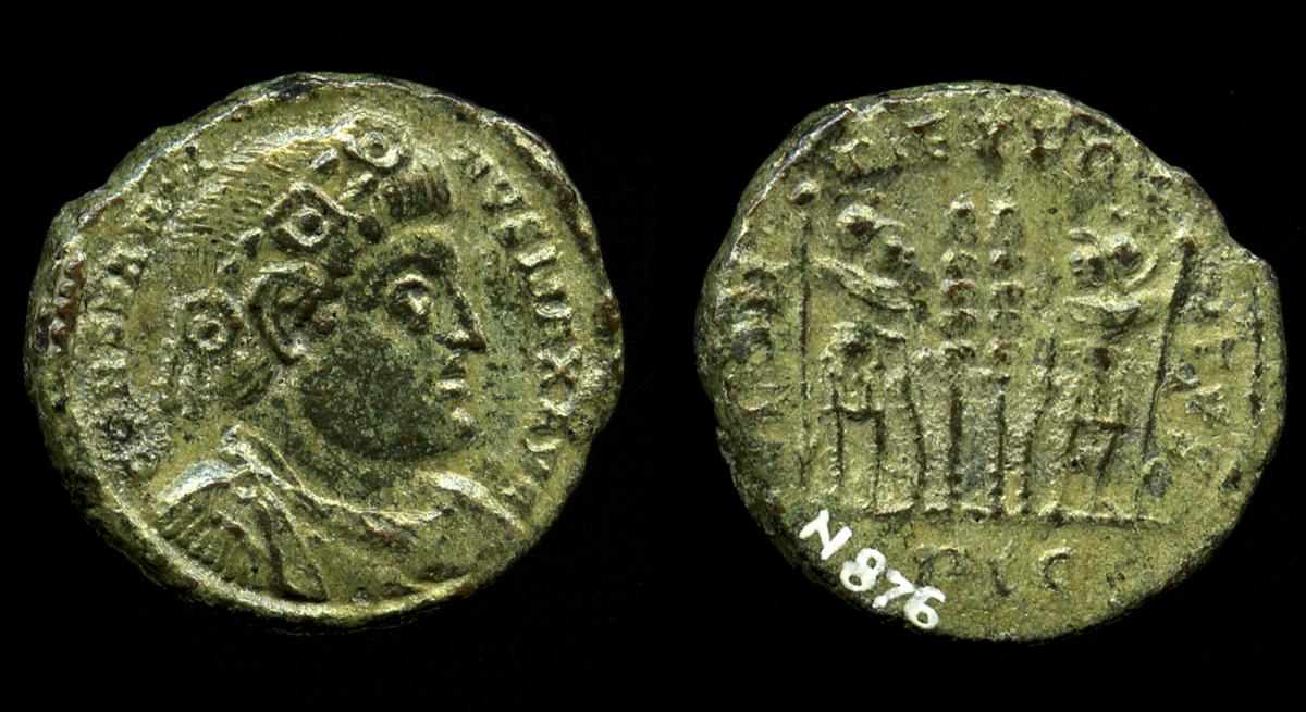 Coin, nummus AE4 | London Museum