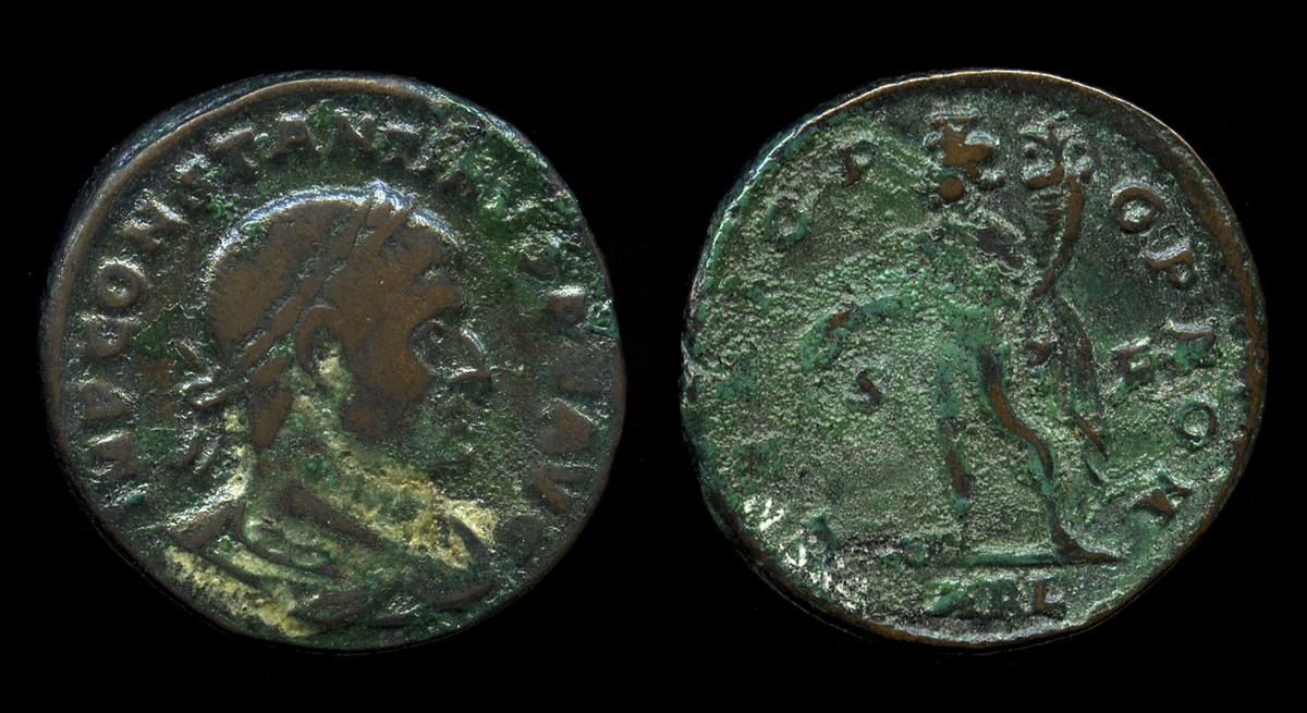 Coin, nummus AE2 | London Museum
