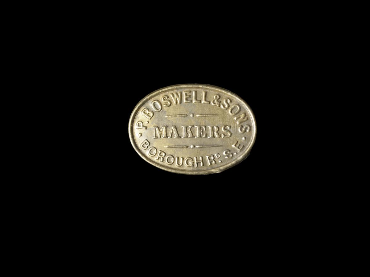 Name plate | London Museum