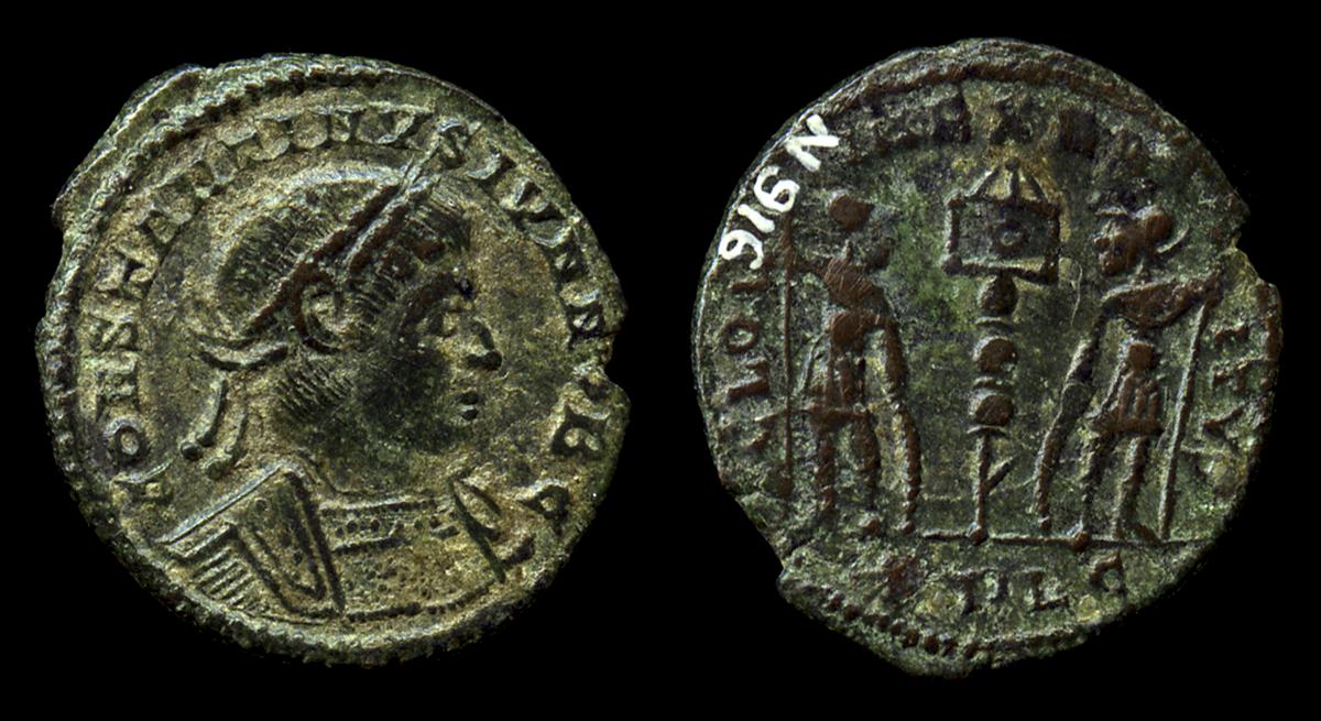 Coin, nummus AE4 | London Museum