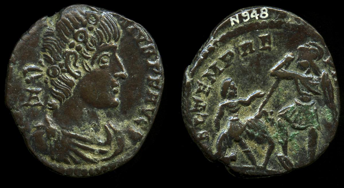 Coin, nummus AE3 | London Museum