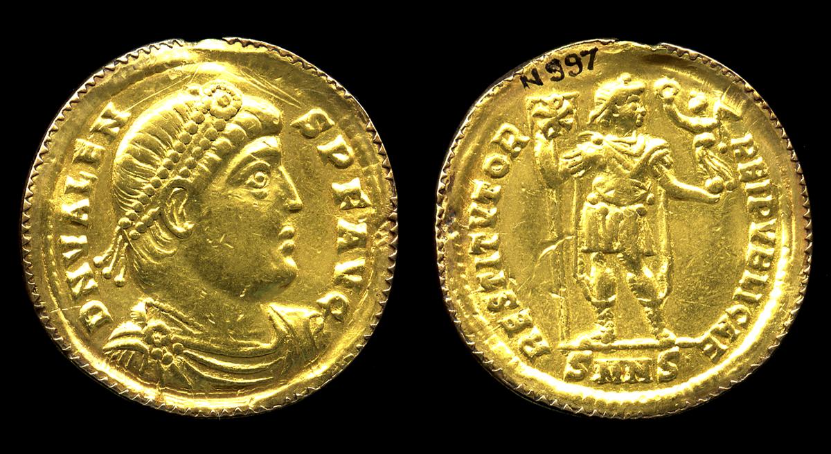 Coin, solidus | London Museum