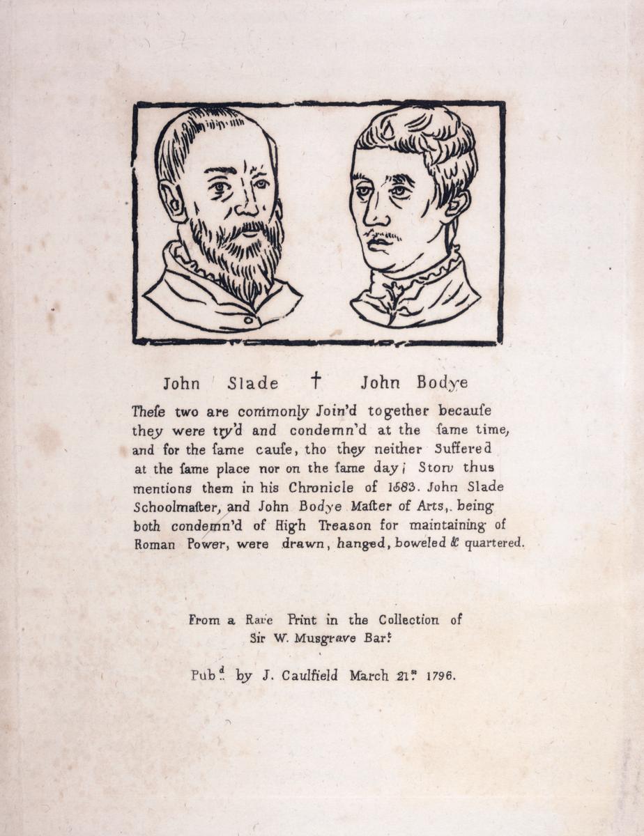 Portraits of John Slade and John Bodye | London Museum