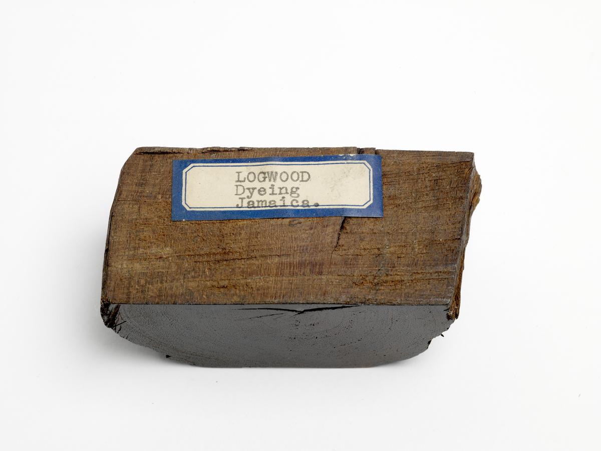 Sample, logwood sample block | London Museum