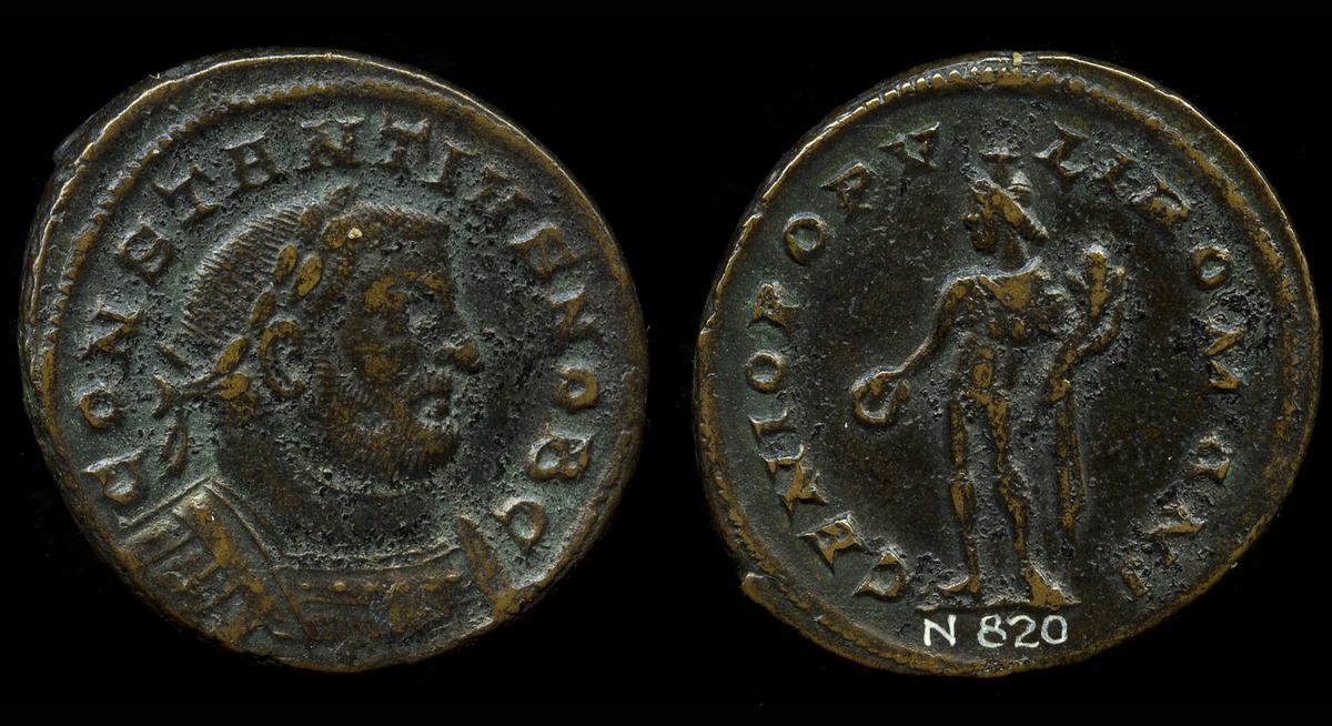 Coin, nummus AE1 | London Museum