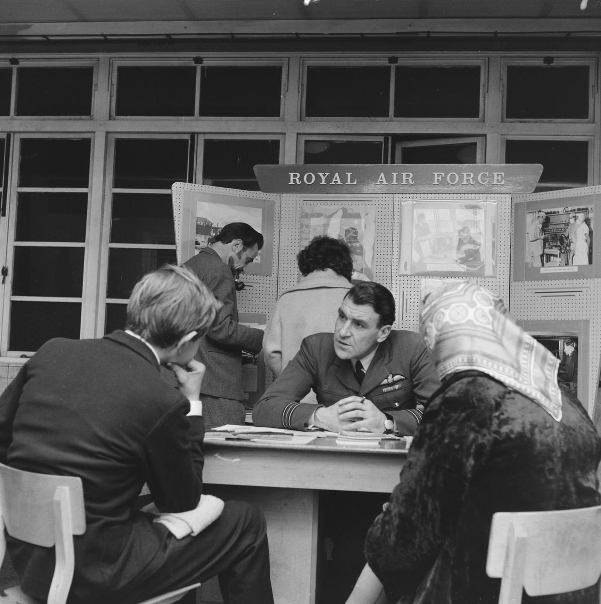 Royal Air Force Stand at a careers fair | London Museum