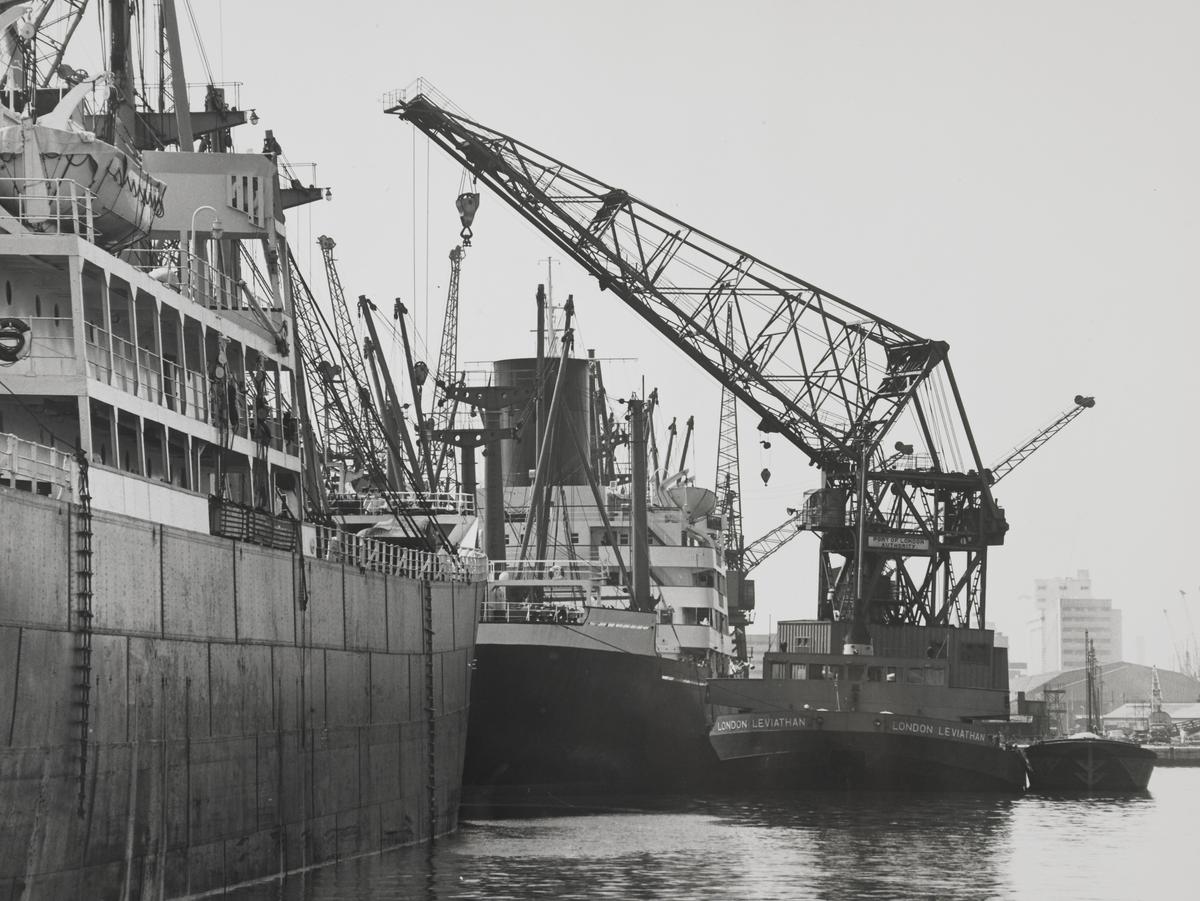 Floating crane Leviathan | London Museum