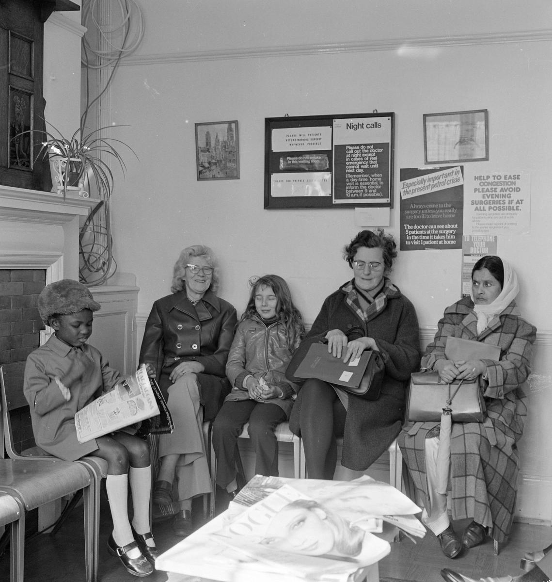 Waiting room at a Doctors Surgery | London Museum