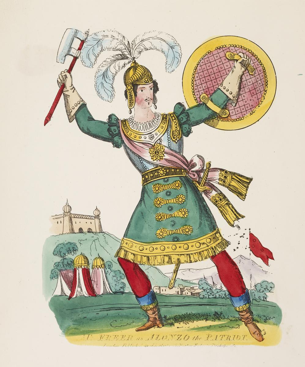Mr Freer as Alonzo the Patriot | London Museum