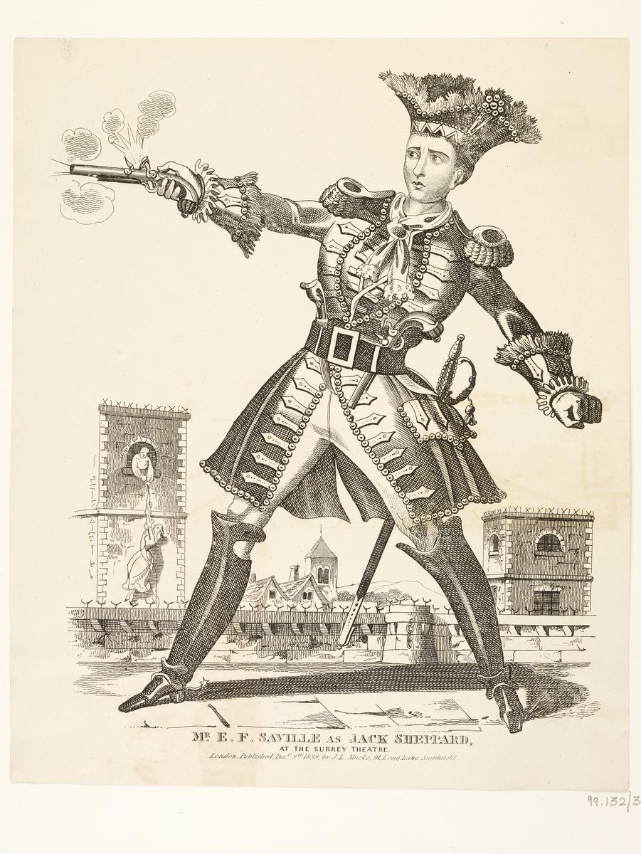 Mr E.F. Saville as Jack Sheppard | London Museum